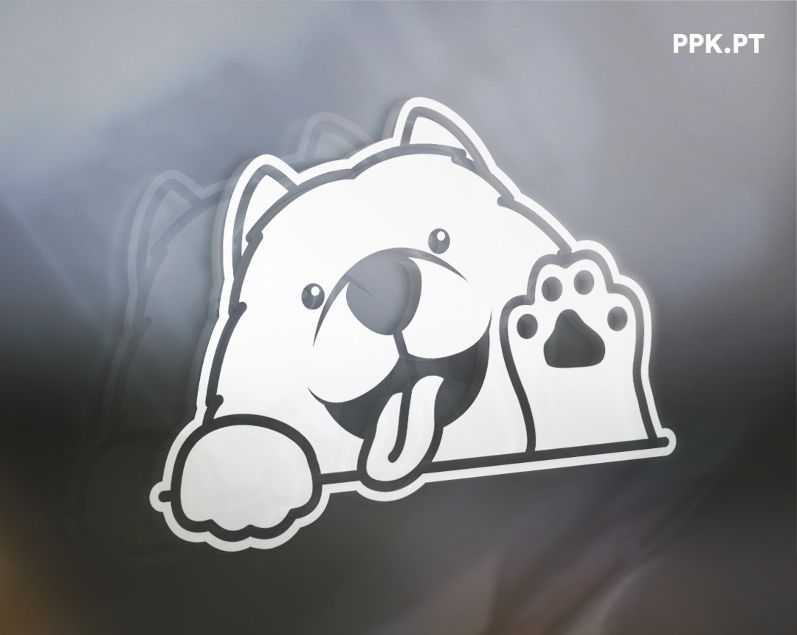 Samoyed Vinyl Decal Sticker for Car Yeti Laptop - Etsy