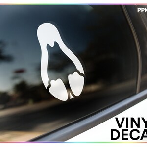 Minimal Linux Tux Penguin Logo Vinyl Decal Sticker for Car - Etsy