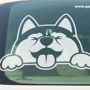 Husky Cute - Vinyl Decal Sticker for Car, Yeti, Laptop - Etsy