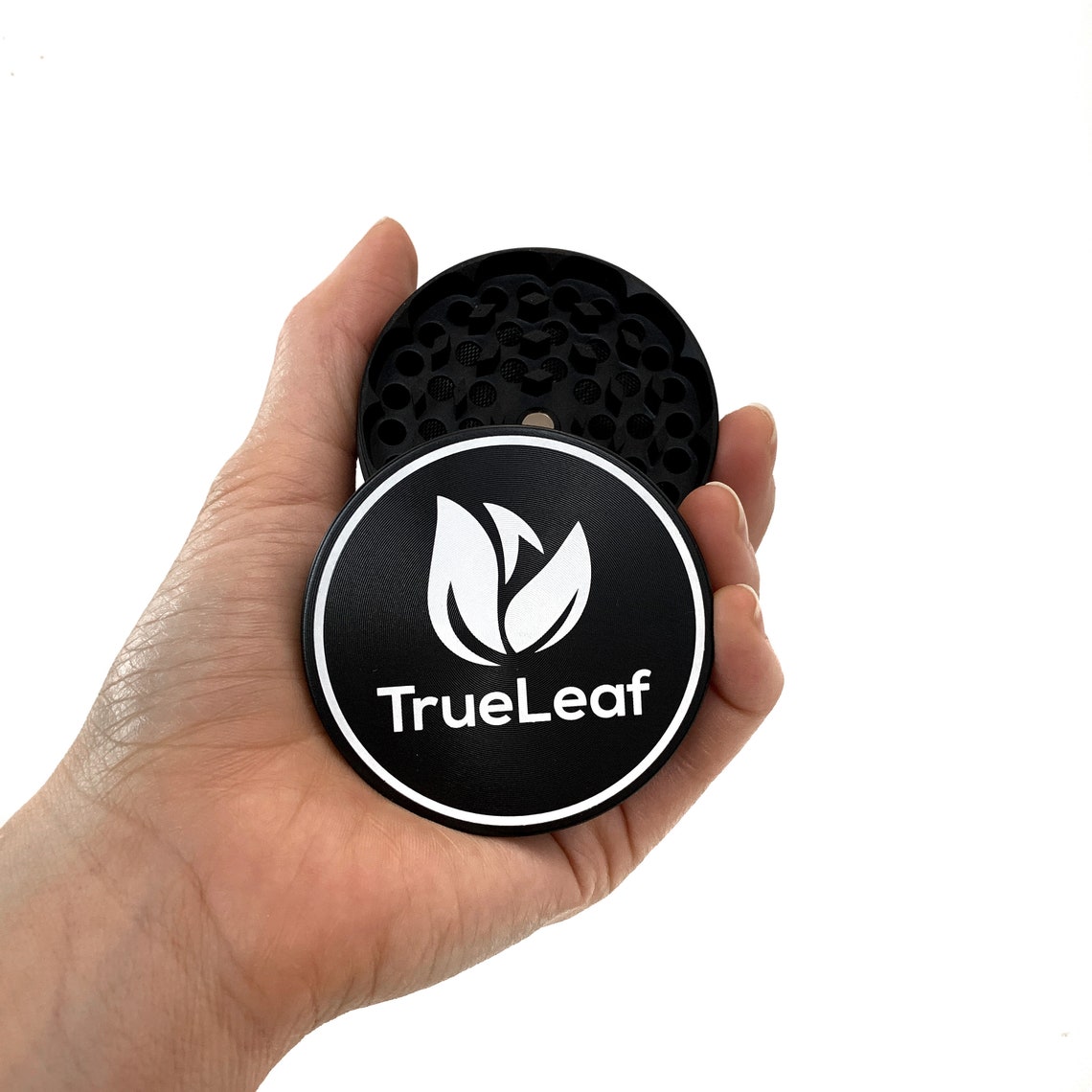 Herb Grinder 5 Piece Large 2.5 Inch Trueleaf Weed Grinder With Pollen ...