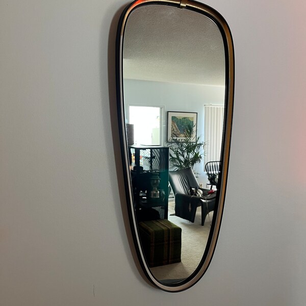 Mid Century Modern Floor Mirror - Etsy