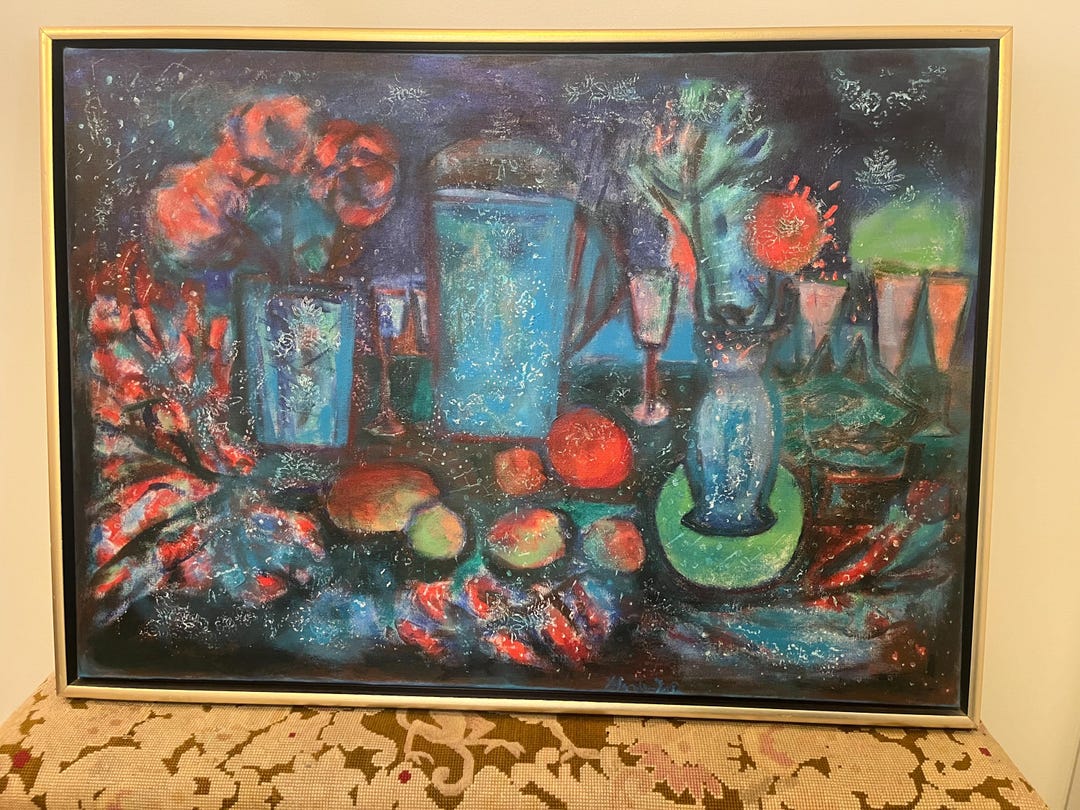 Maria Ines Rodriquez ! Original Canvas Painting! Brazilian Artist ...