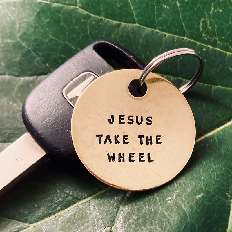 Brass Keychain - Etsy