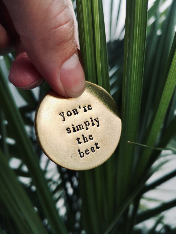 You're Simply the Best Keychain TV Show Quote Hand | Etsy