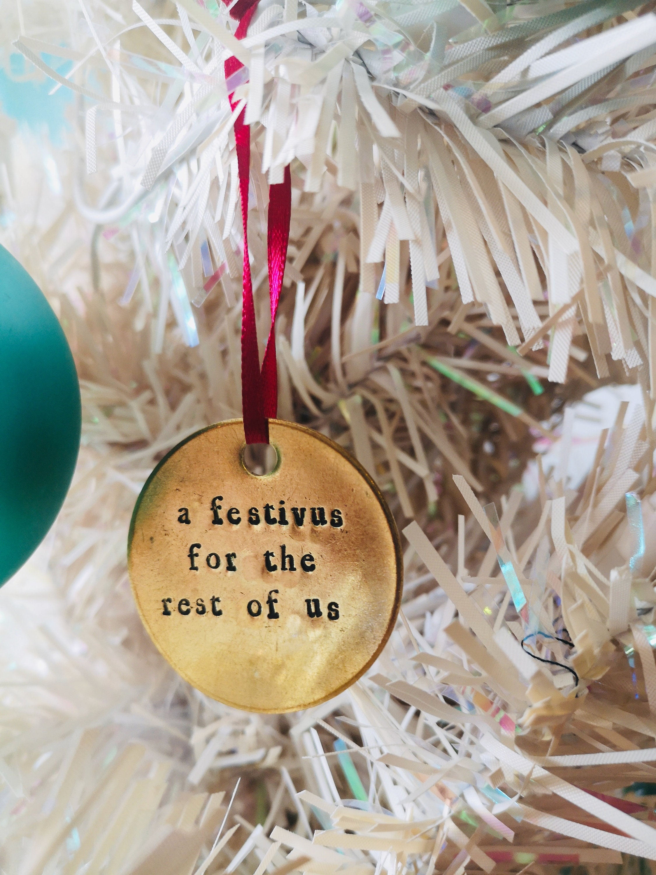 A Festivus for the Rest of Us 1.5 Christmas Tree - Etsy