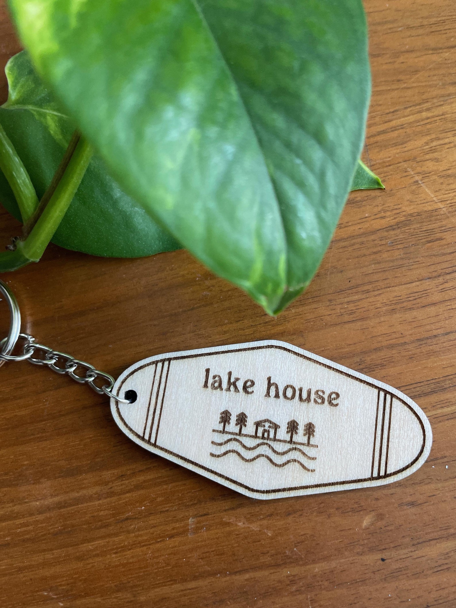 Lake House | 2.5" Mini Motel Keychain | Cottage Cabin Vacation Home ...