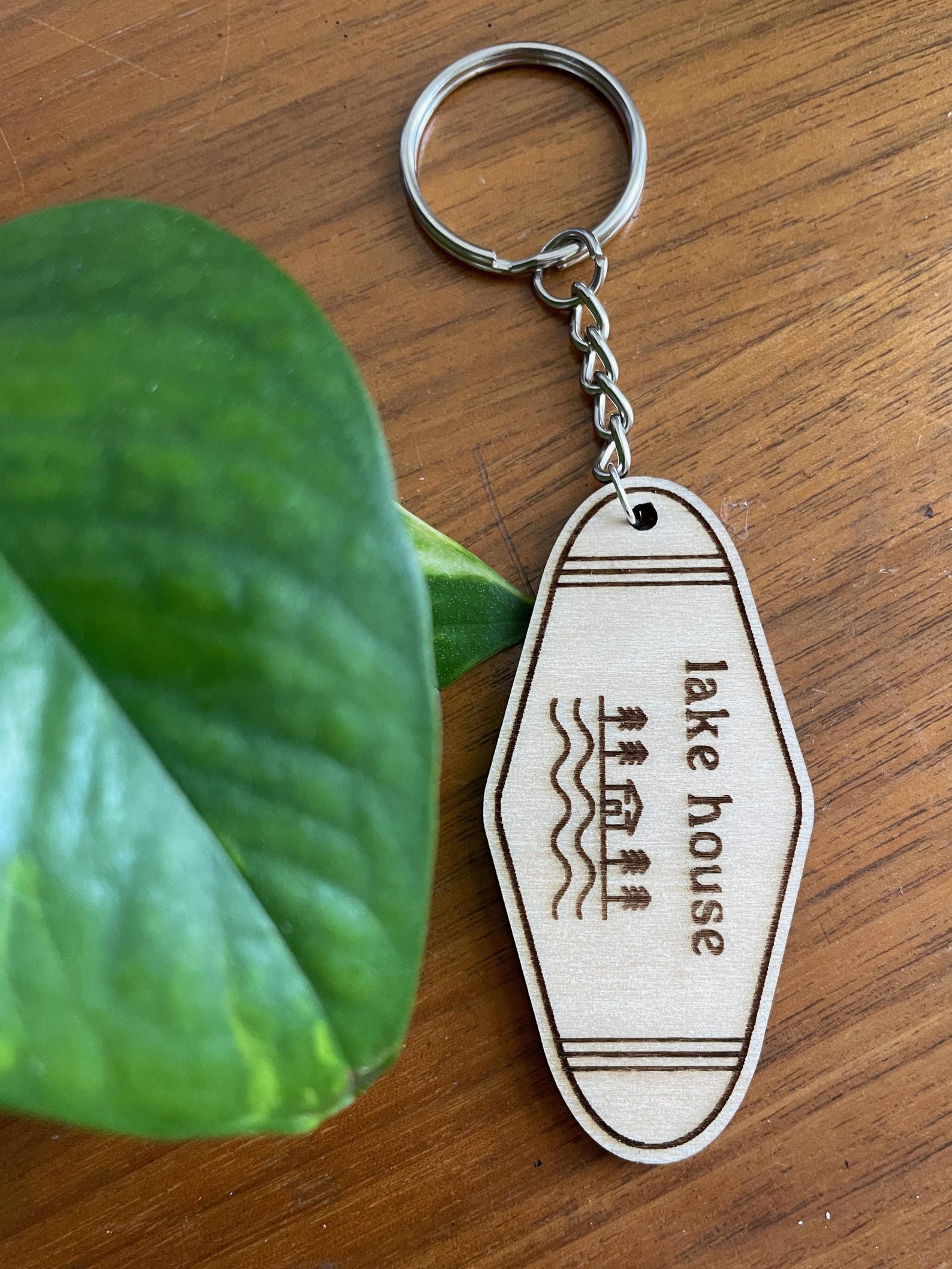 Lake House | 2.5" Mini Motel Keychain | Cottage Cabin Vacation Home ...