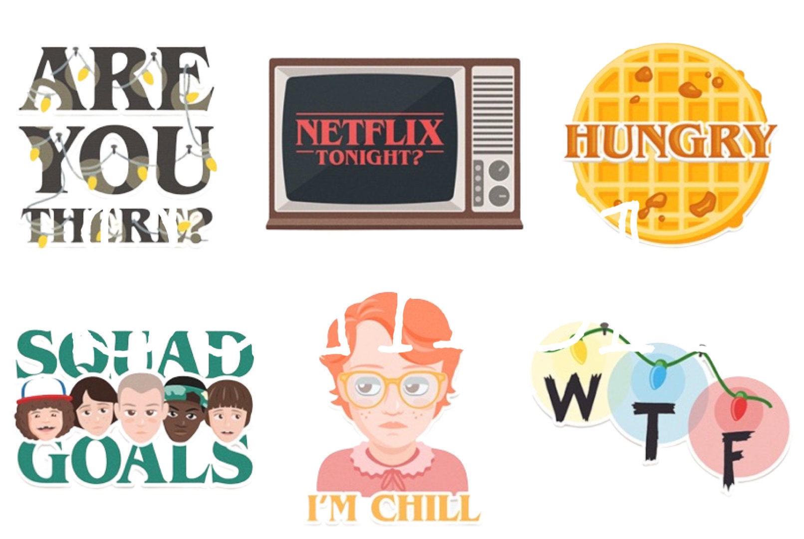 Stranger Things Print to Cut Cricut Silloutte - Etsy