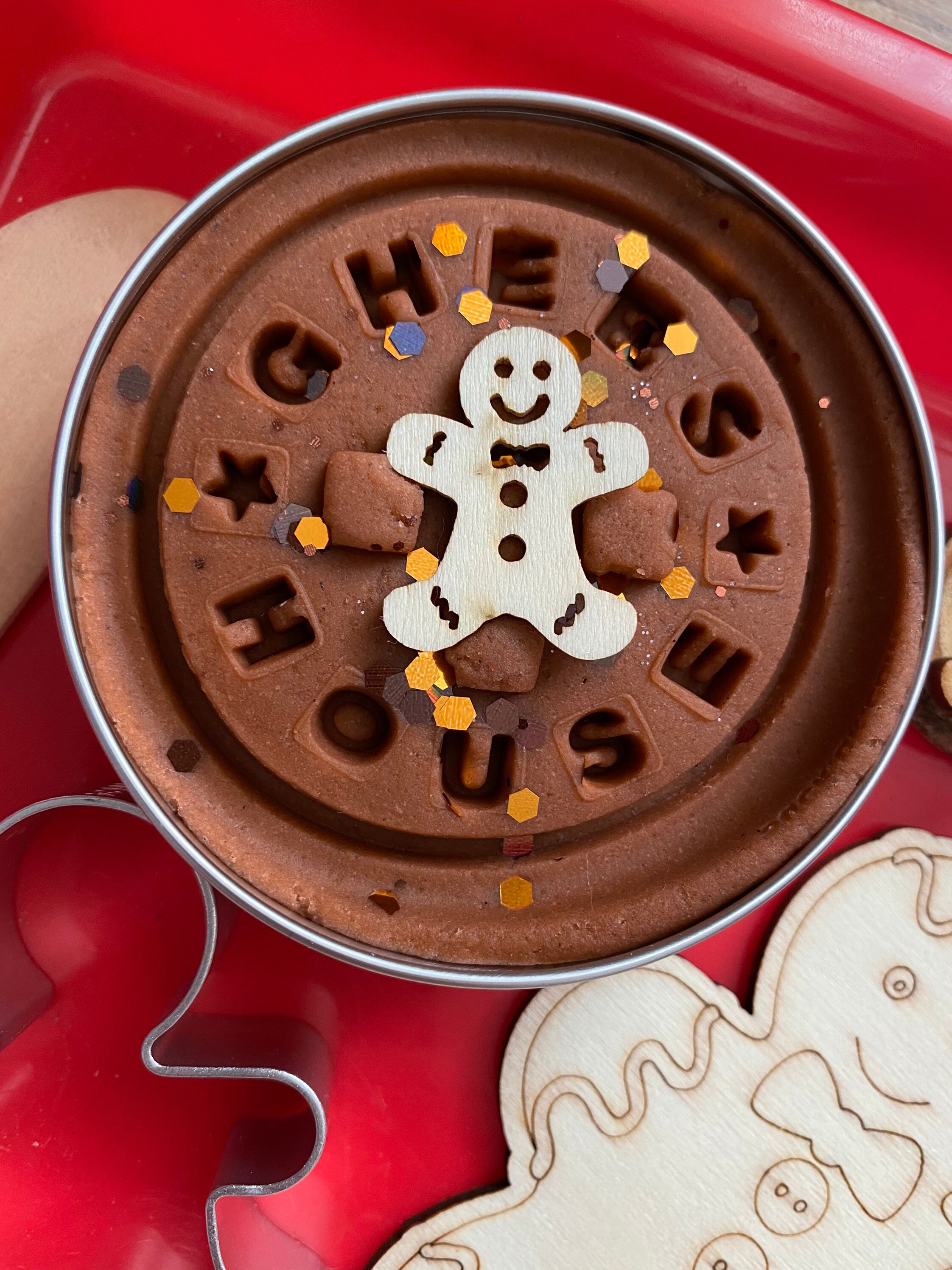 The Gingerbread Man Sensory Tray Kit Loose Parts - Etsy