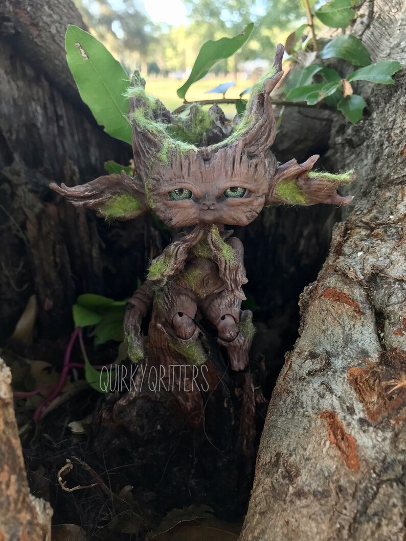 Driftwood: A Resin 3D Printed Dryad Ball Joint Doll - Etsy