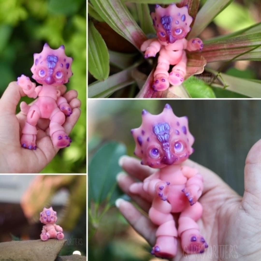 Bebop: the Baby Dinosaur Ball Jointed Doll - Etsy