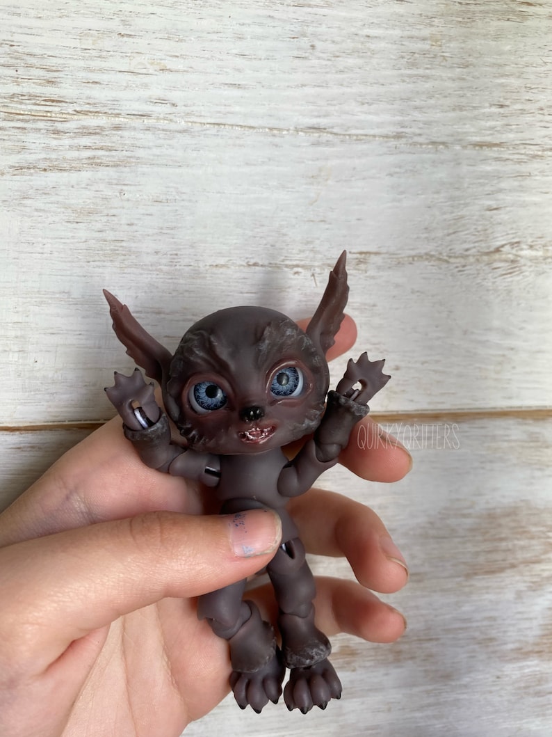 Werewolf :the Tiny Wolfy Ball Jointed Doll - Etsy