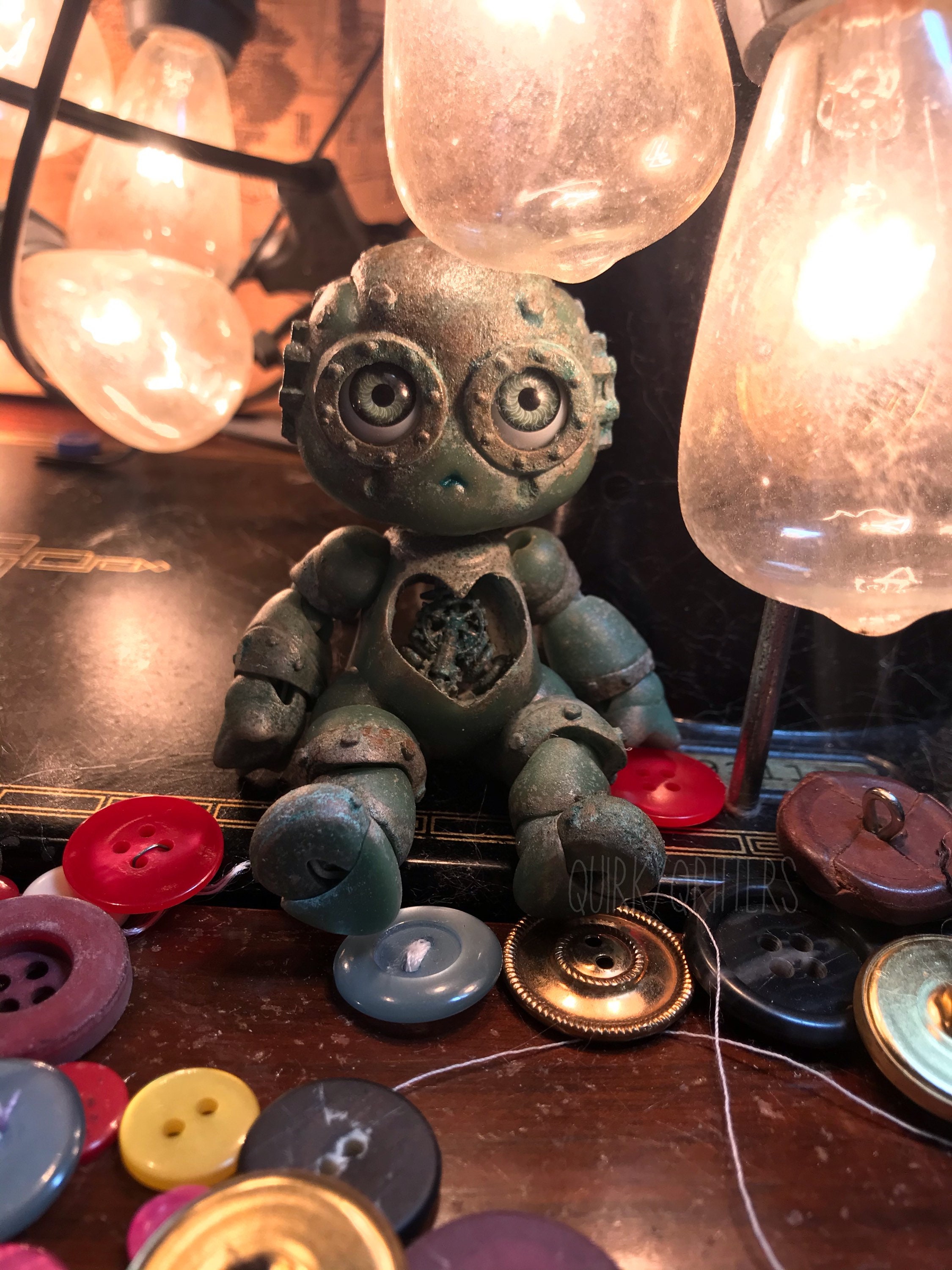 SteamPunks: A Robot 3D Resin Printed BJD | Etsy