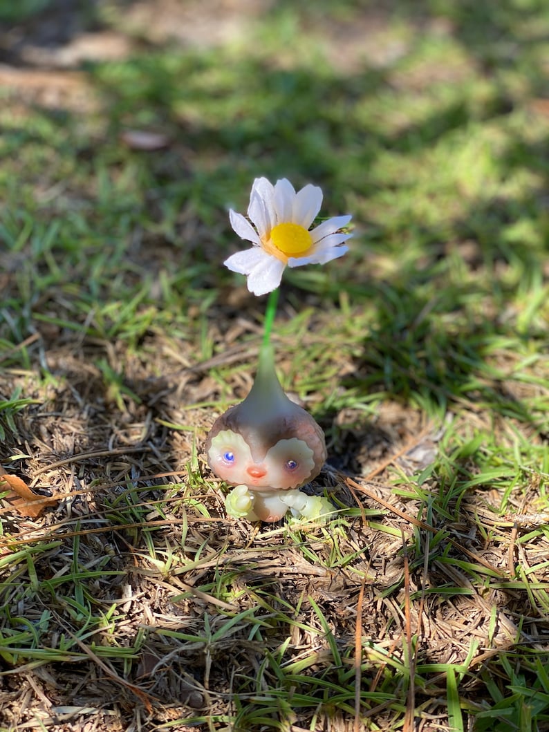 Sloth Sprouting Sprite: A Sloth-like Plant Spirit Micro Ball Joint Doll ...