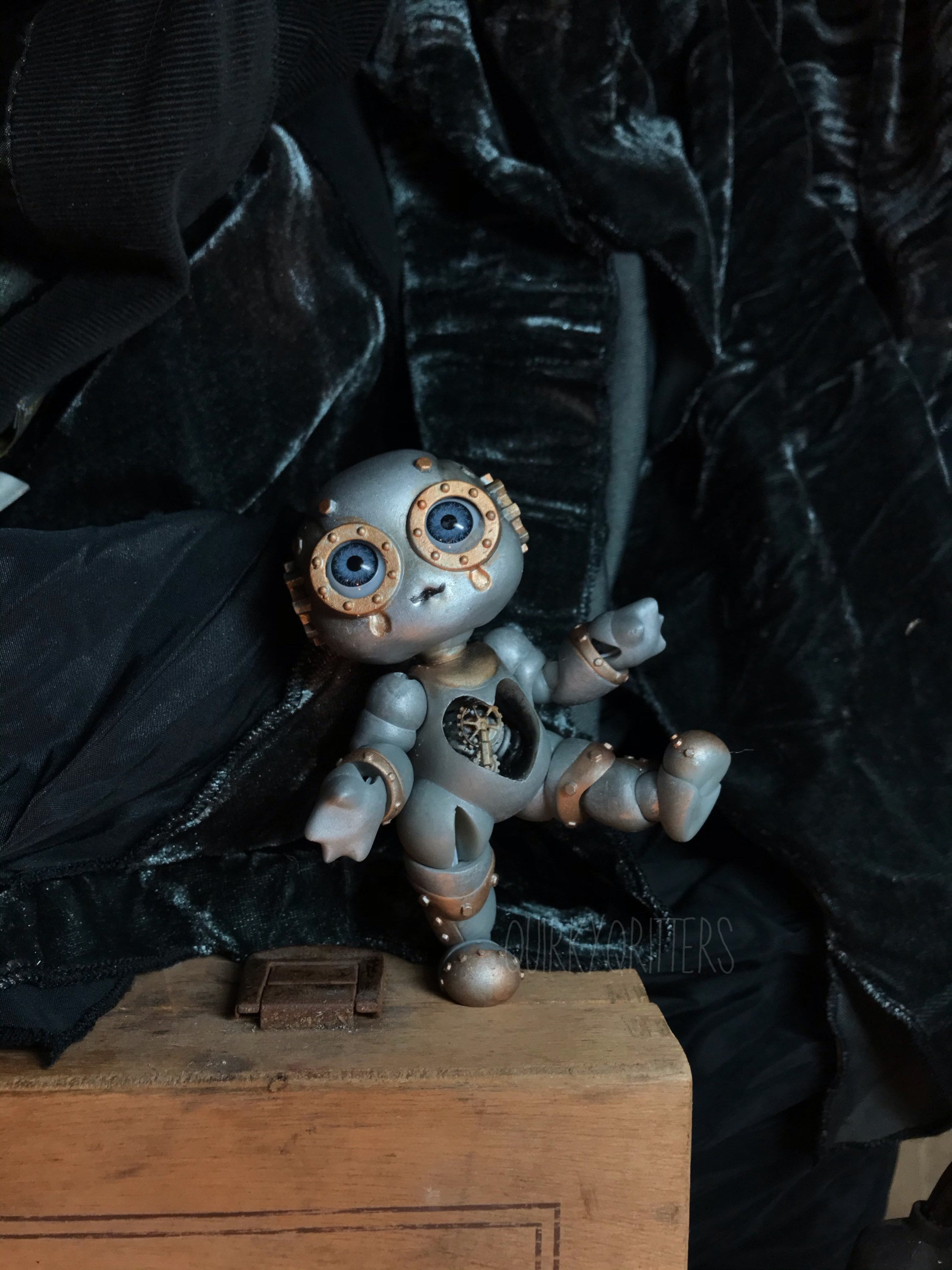 SteamPunks: A Robot 3D Resin Printed BJD | Etsy
