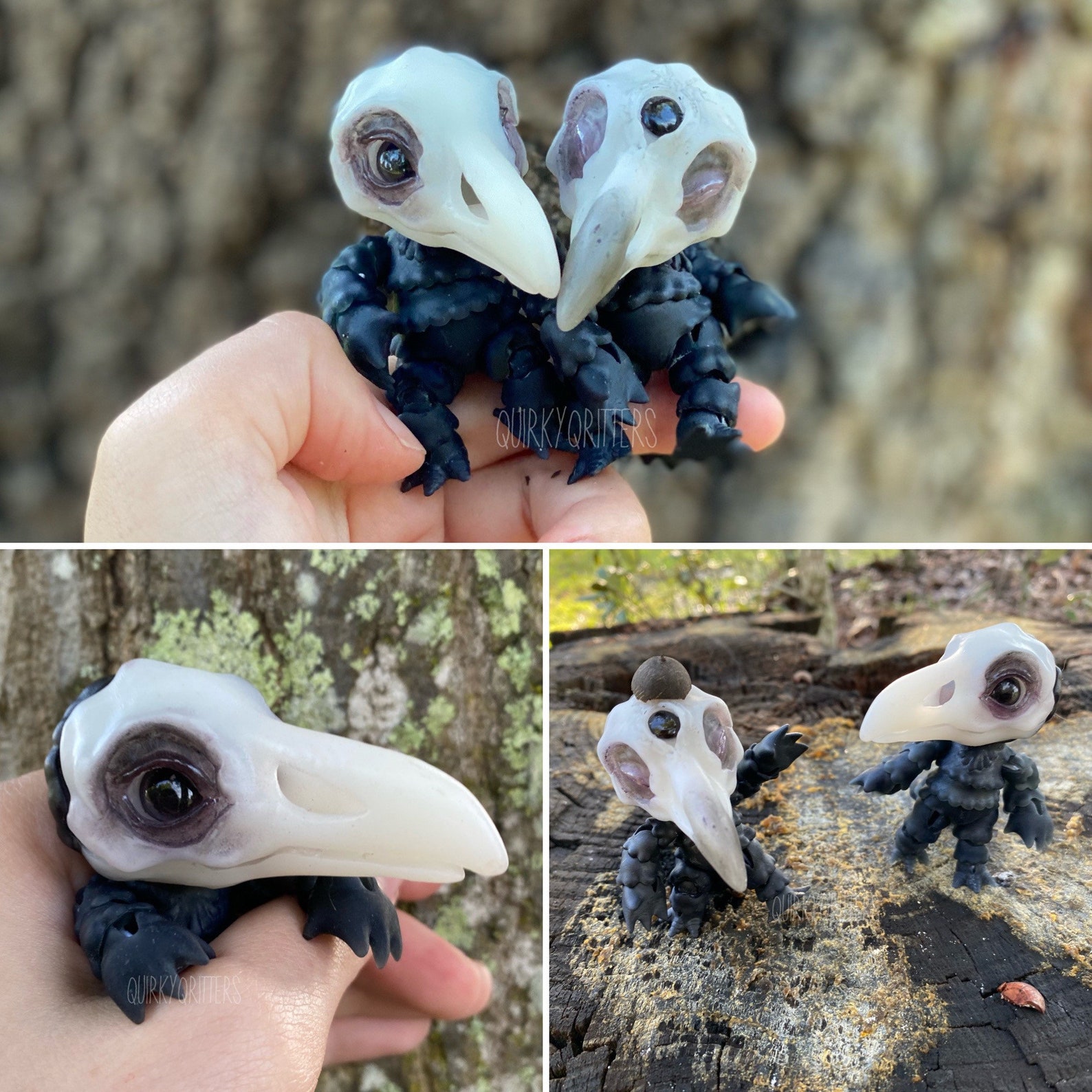 Nevermore: a Corvid Cryptid Ball Jointed Doll - Etsy