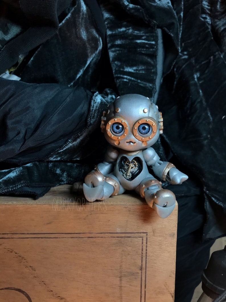 Steampunks: A Robot 3D Resin Printed BJD - Etsy