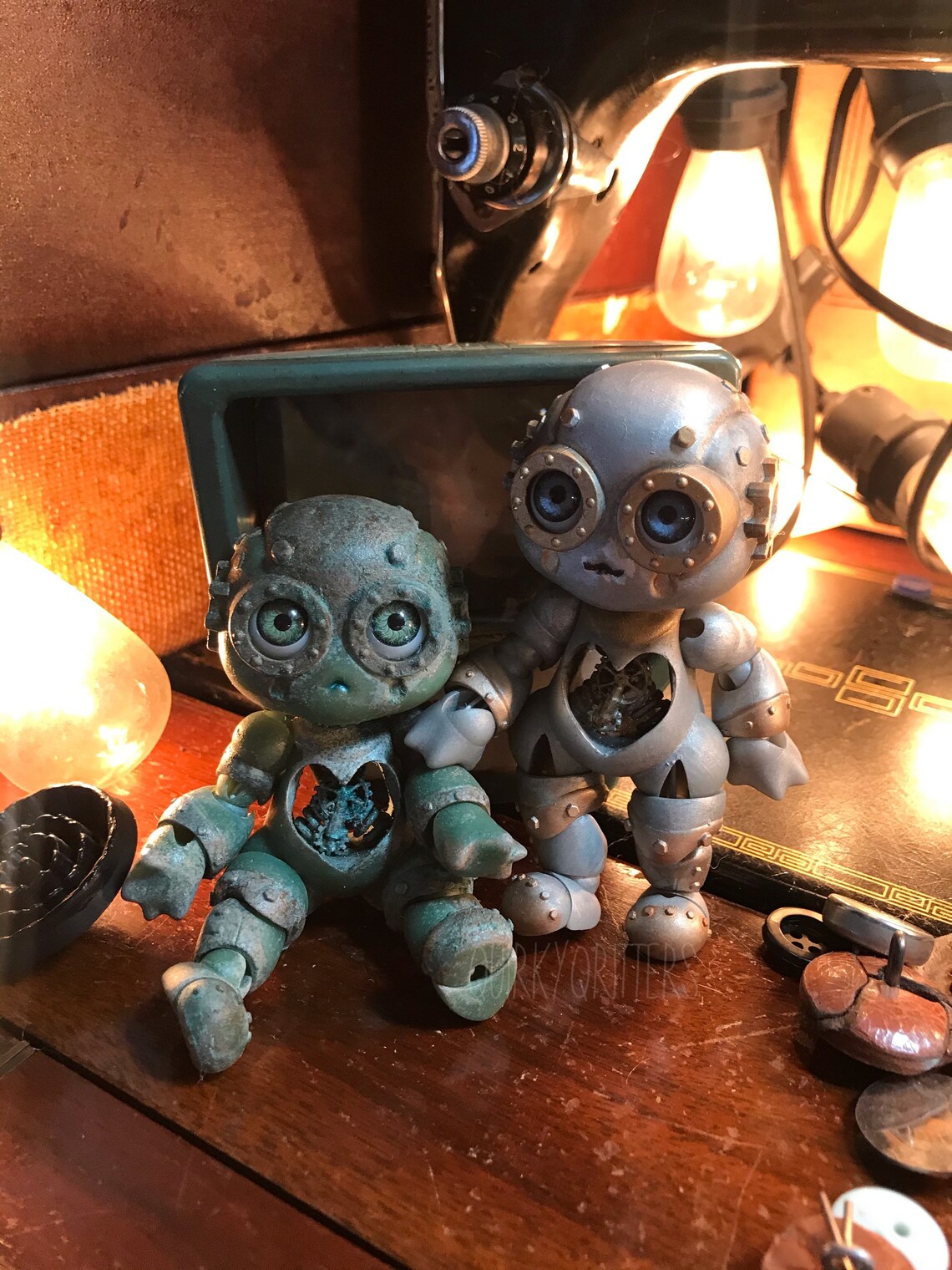 SteamPunks: A Robot 3D Resin Printed BJD | Etsy