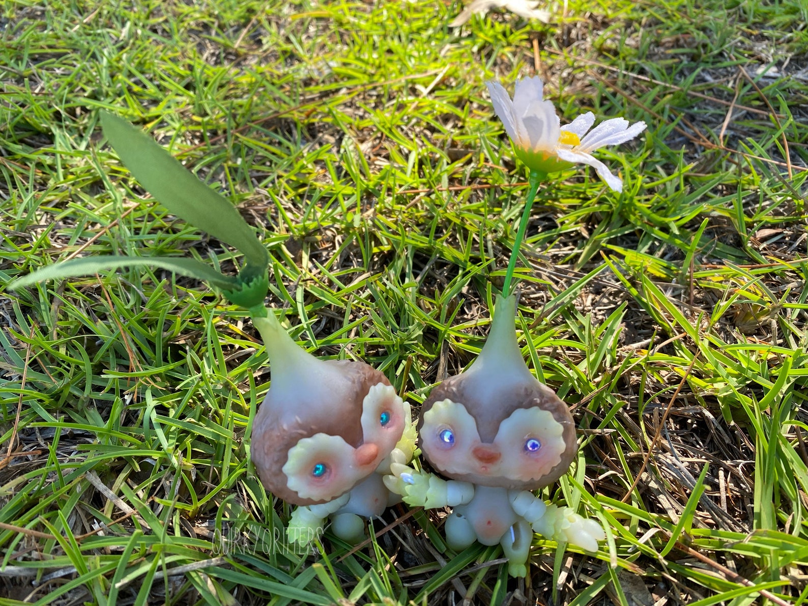 Sloth Sprouting Sprite: A Sloth-like Plant Spirit Micro Ball Joint Doll ...