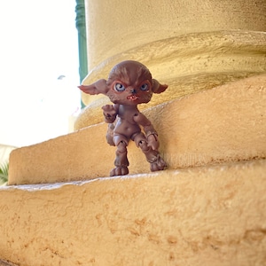 Werewolf! :the Tiny Wolfy Ball Jointed Doll - Etsy
