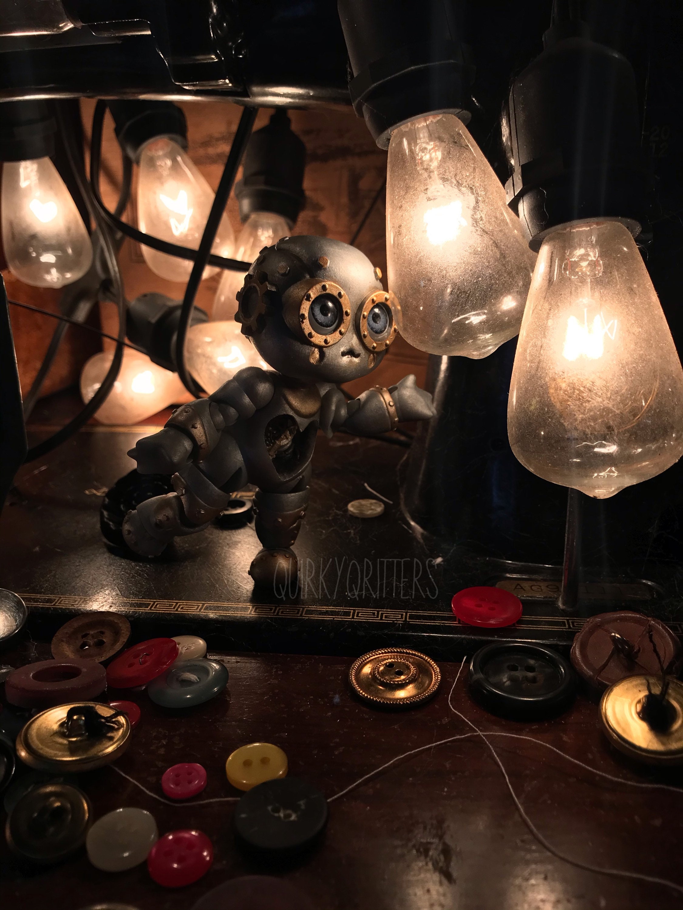 SteamPunks: A Robot 3D Resin Printed BJD | Etsy