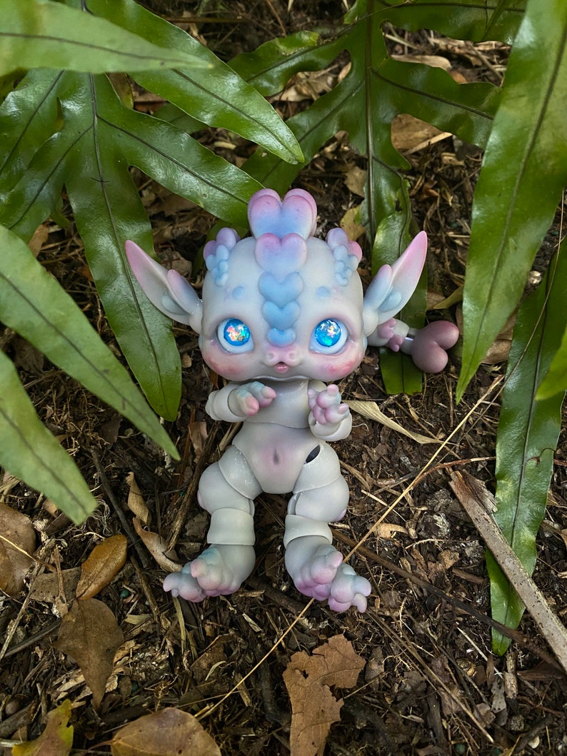 Kaijuwu: the Adorable Baby Kaiju Dinosaur Ball Jointed Doll - Etsy