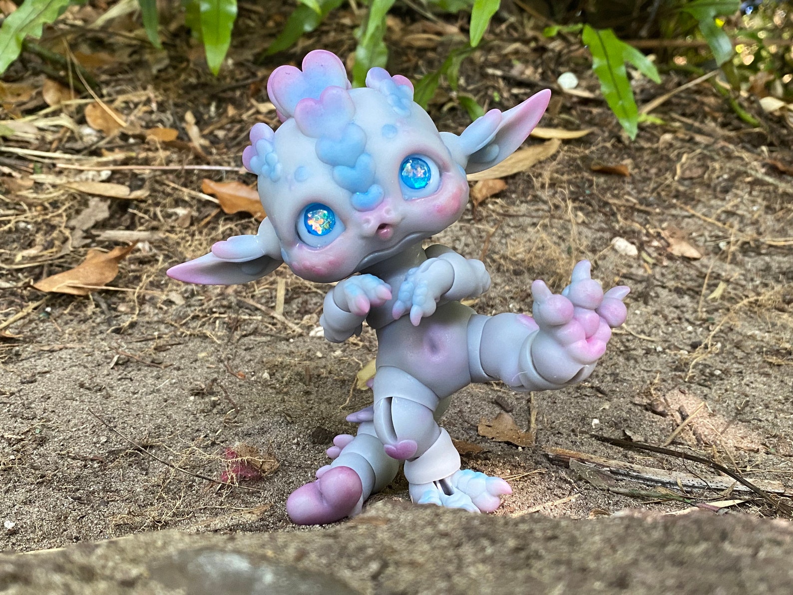 Kaijuwu: the Adorable Baby Kaiju Dinosaur Ball Jointed Doll - Etsy