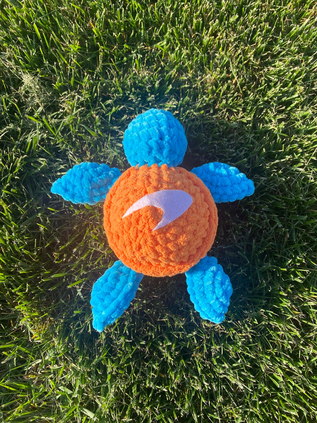 F1 Mclaren Turtle Plushie - Etsy