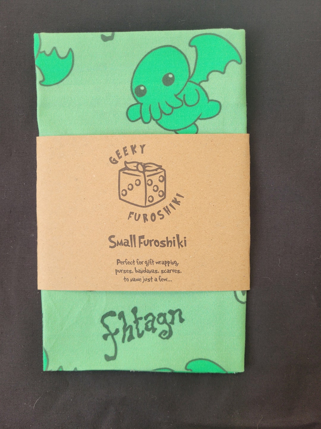Chibi Cthulhu Fabric Gift Wrap - Etsy