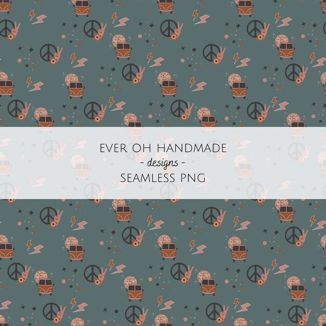 PNG Boho Disco Seamless Boho Disco Disco Disco Ball Boho Hippie Peace ...