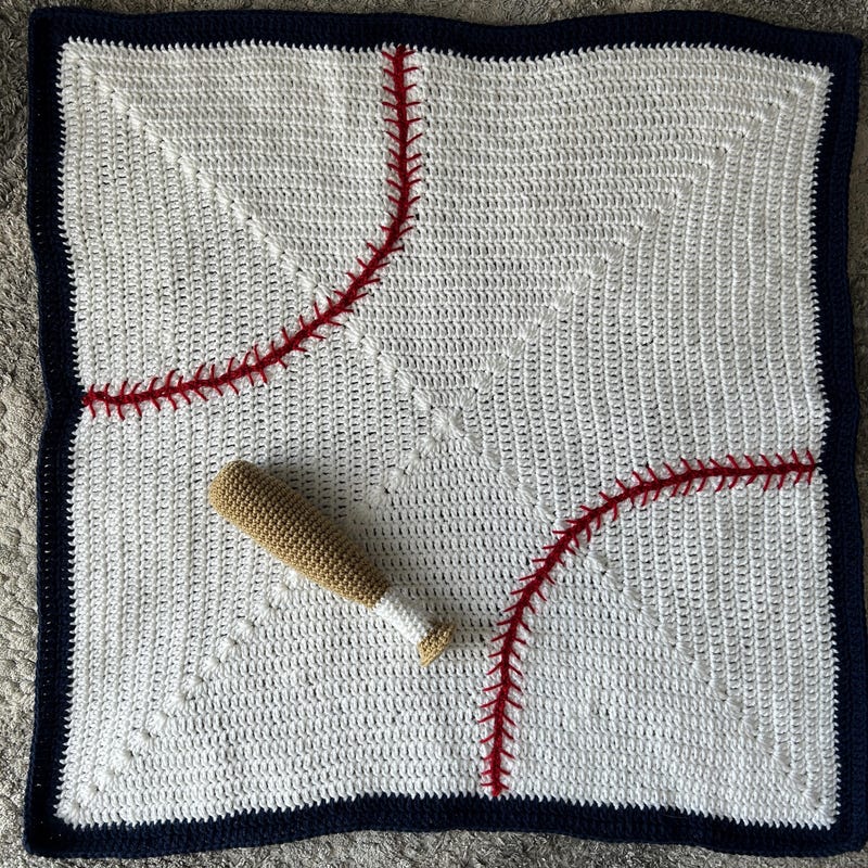 Crochet Baseball - Etsy