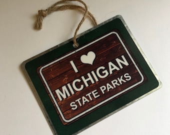I Love Michigan - Etsy