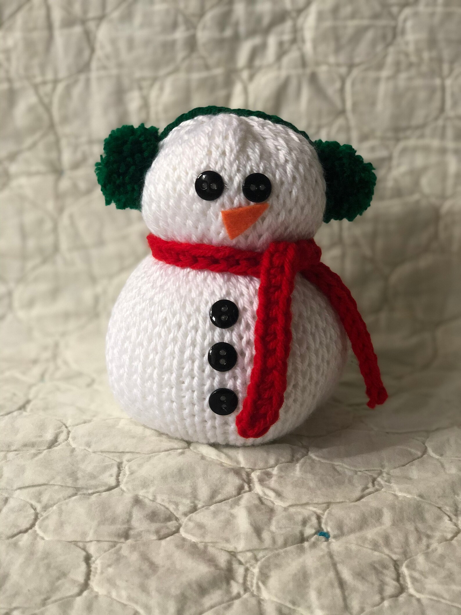 Little Knit Snowman - Etsy