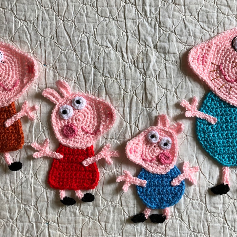 Pig Applique - Etsy