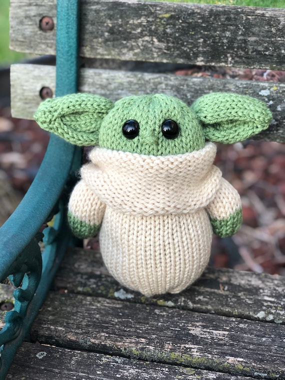 The Child Alien Baby 8 Inch Knit Plush | Etsy