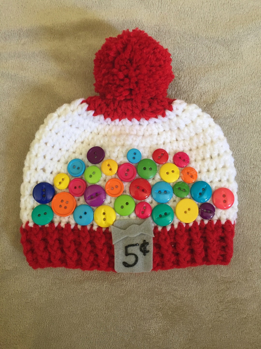 Bubble Gum Machine Hat - Etsy