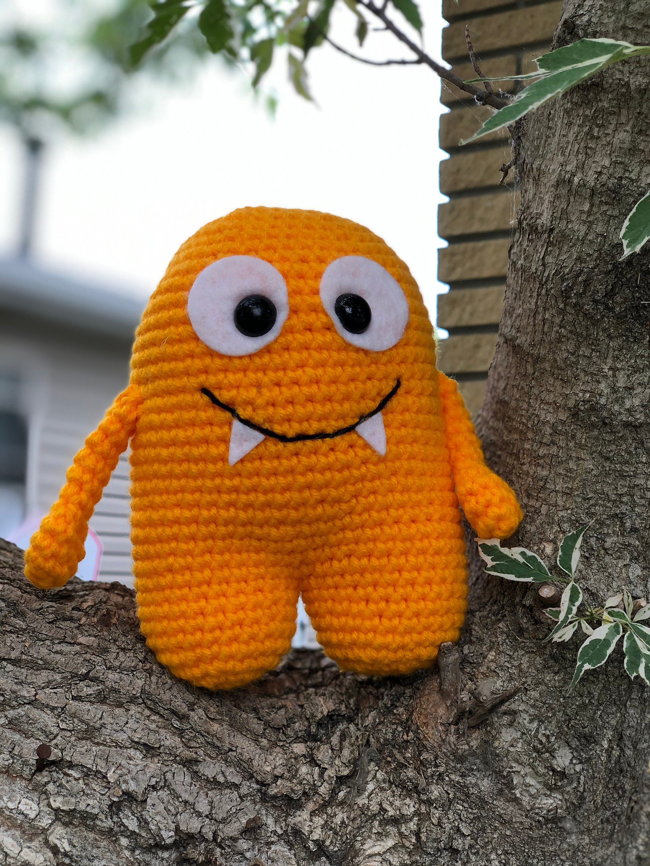 Happy Little Monster Crochet Pattern - PDF Download - Etsy