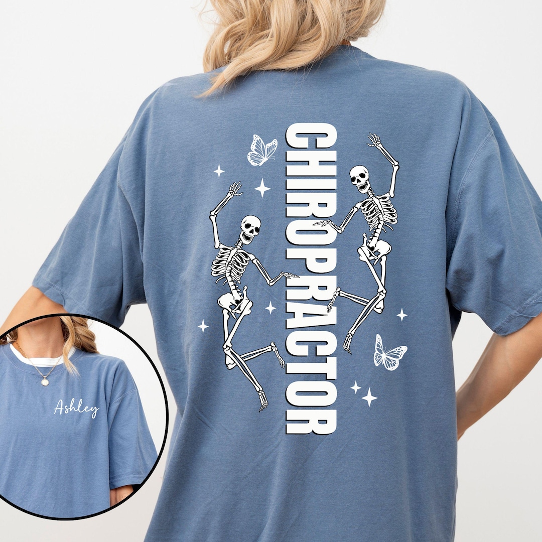 Chiropractic Shirt Comfort Colors, Chiropractor T Shirt, Chiropractor ...