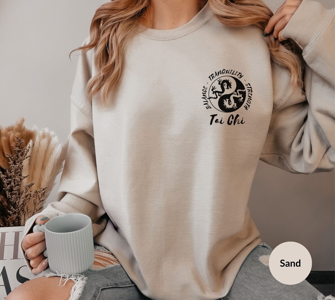 Tai Chi Sweatshirt Tai Chi Uniform Woman Yin Yang Tai Chi Clothing Tai ...