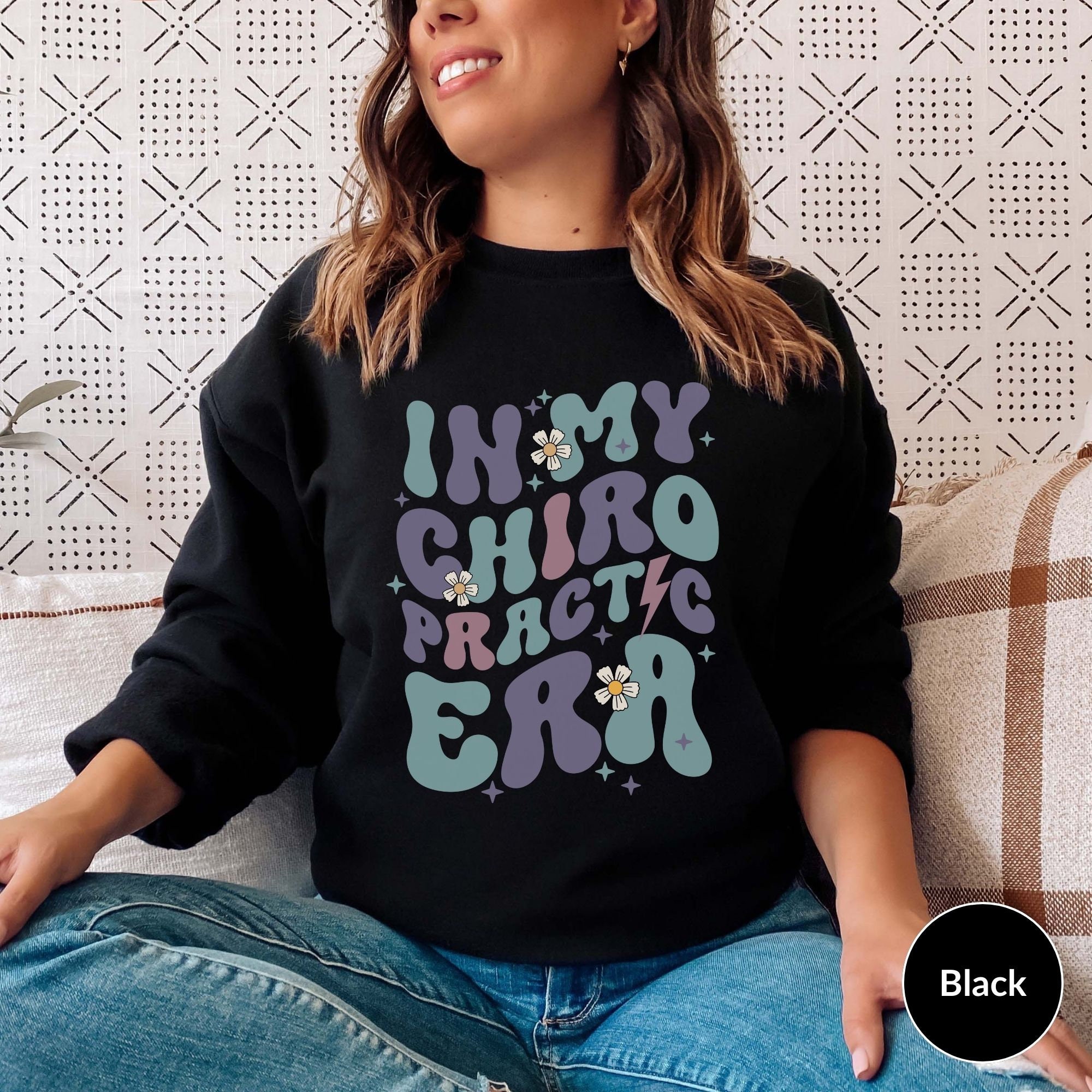 Chiropractic Sweatshirt Chiropractor Sweater Chiropractor Graduation ...