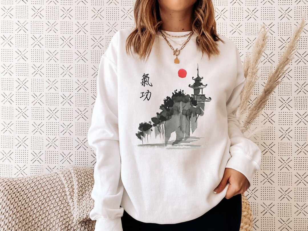 Qigong Sweatshirt Qi Gong Uniform Woman Qigong Clothing Qigong Shirt ...
