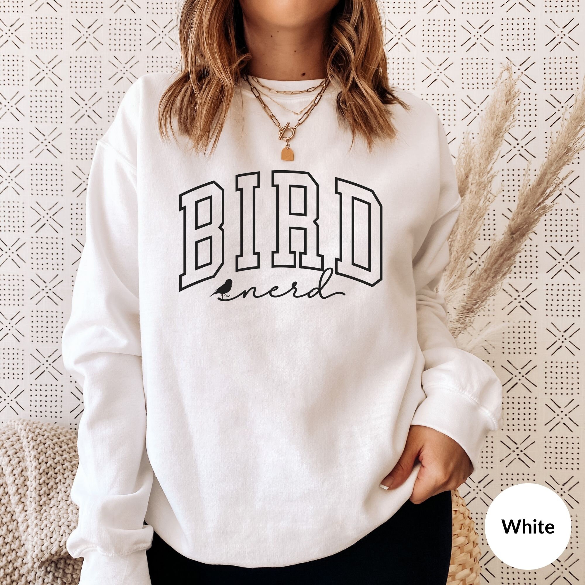 Bird Nerd Sweatshirt, Bird Watching Shirts, Bird Lover Shirt Nature ...