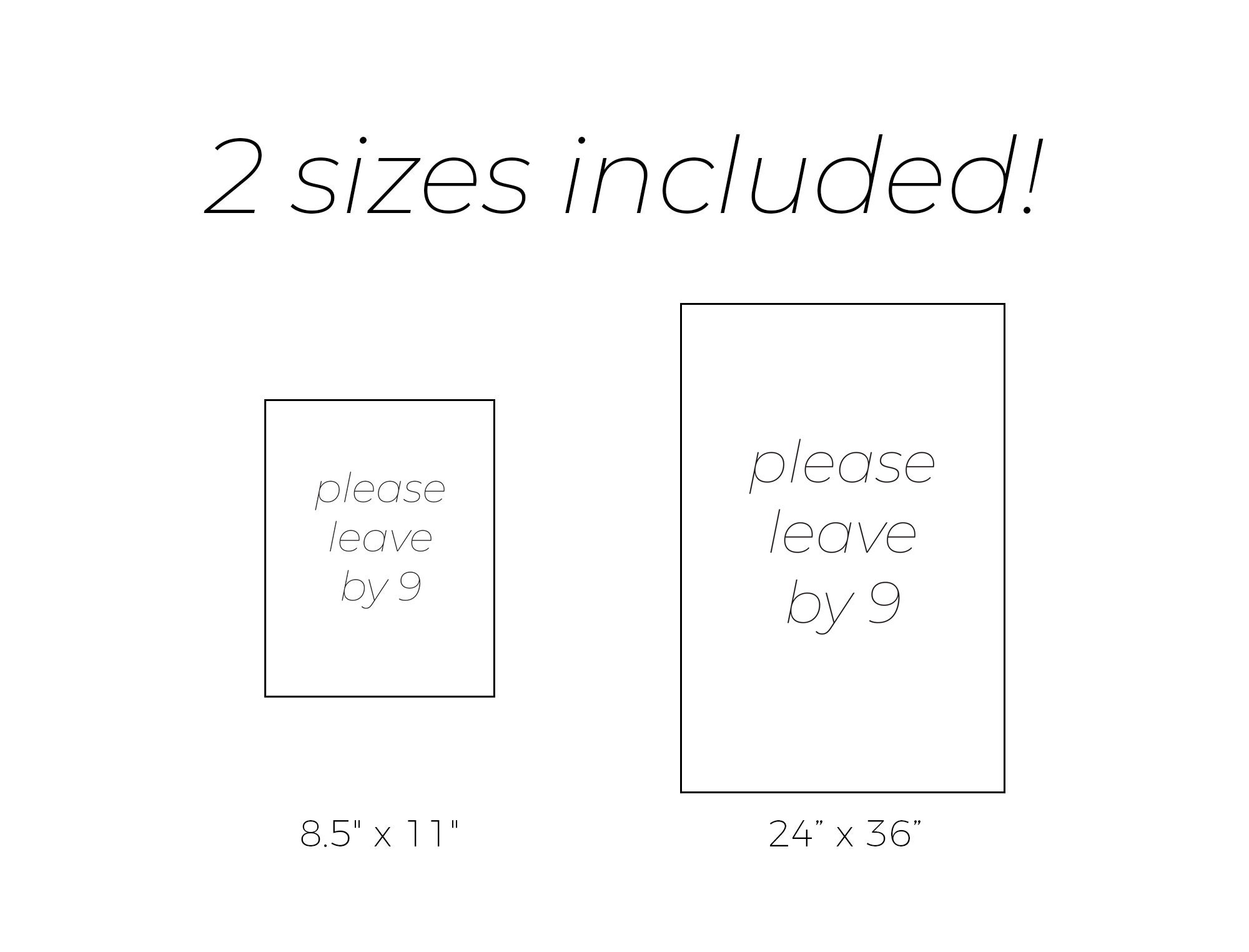 Please Leave by 9 Poster | Funny Party Decor | Leave by 9 | Funny Party ...