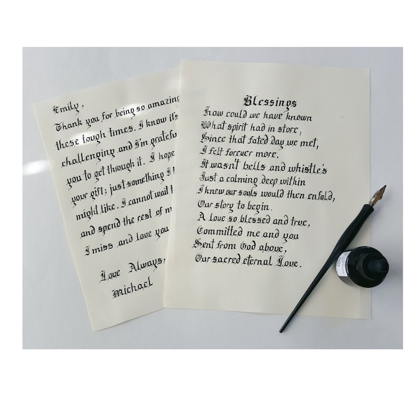 Medieval Letter - Etsy