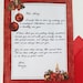 Handwritten Letter From Santa, Handwritten Christmas Letters, Christmas ...
