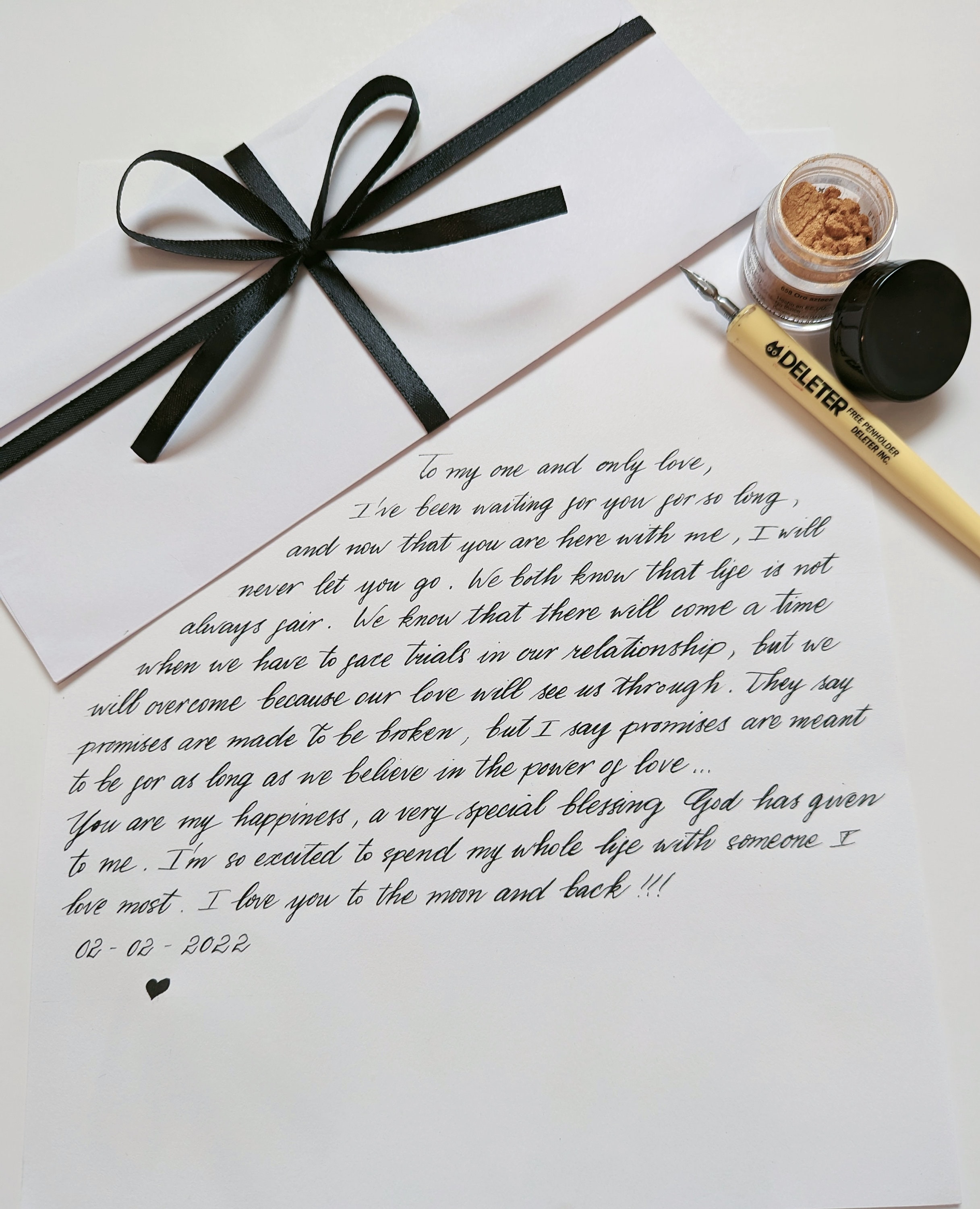 Custom Handwritten Letter, Thank You Notes, Love Letters, Wedding Vows ...
