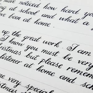 Personalized Handwritten Letter From Santa, Handwritten Christmas ...