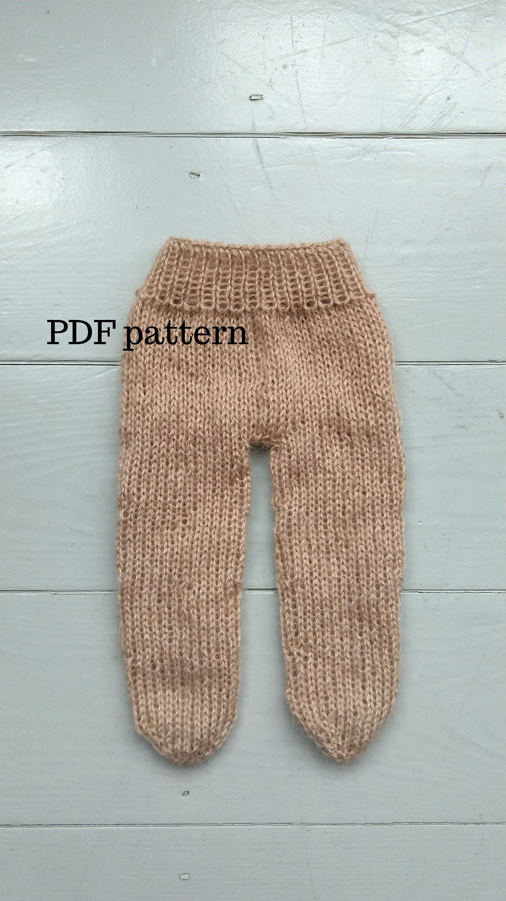 PETER Footed Leggings Aran PDF Pattern Knitting Pattern - Etsy