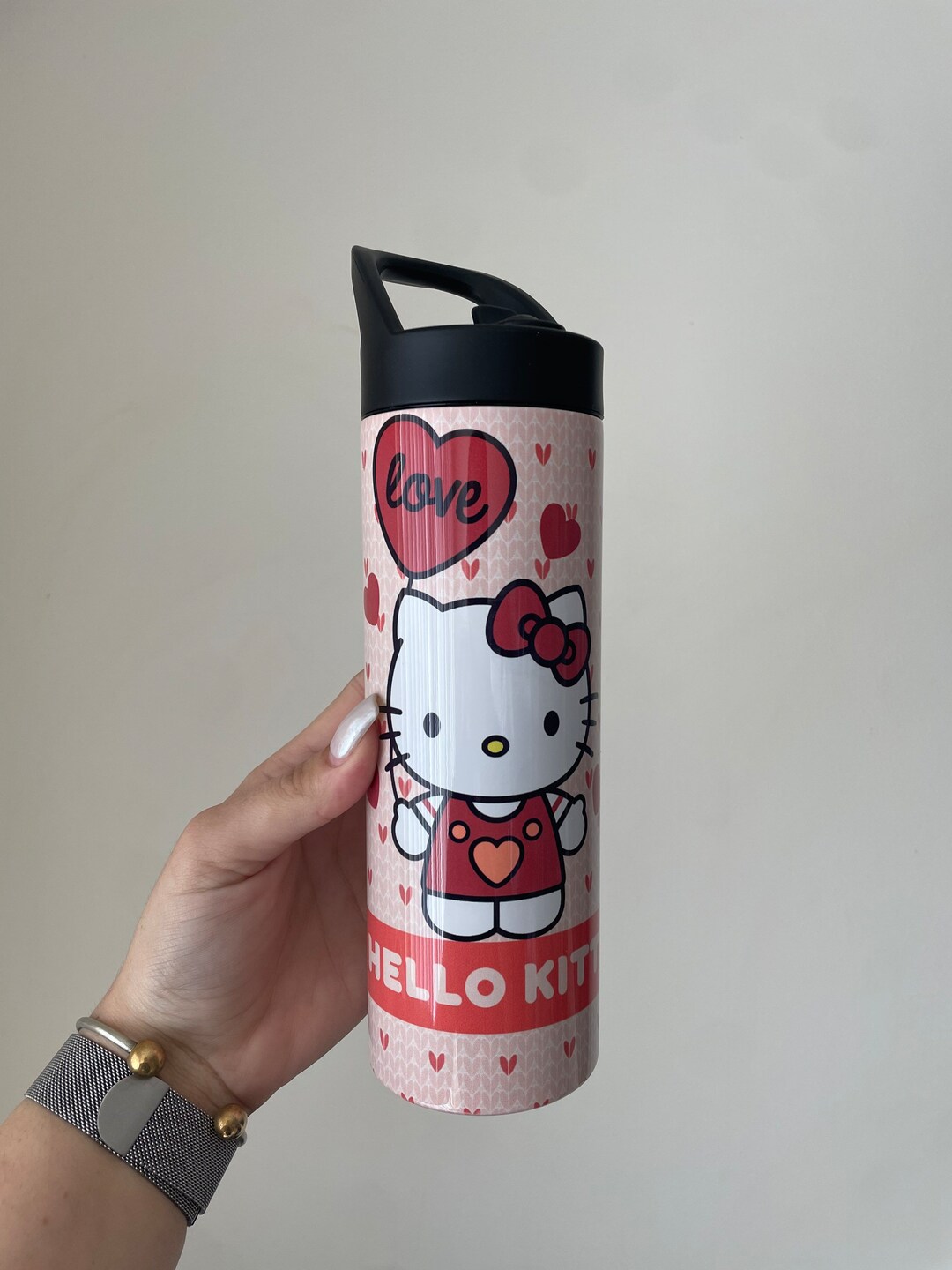 H.K. Water Bottle Metal 20oz Tumbler - Etsy