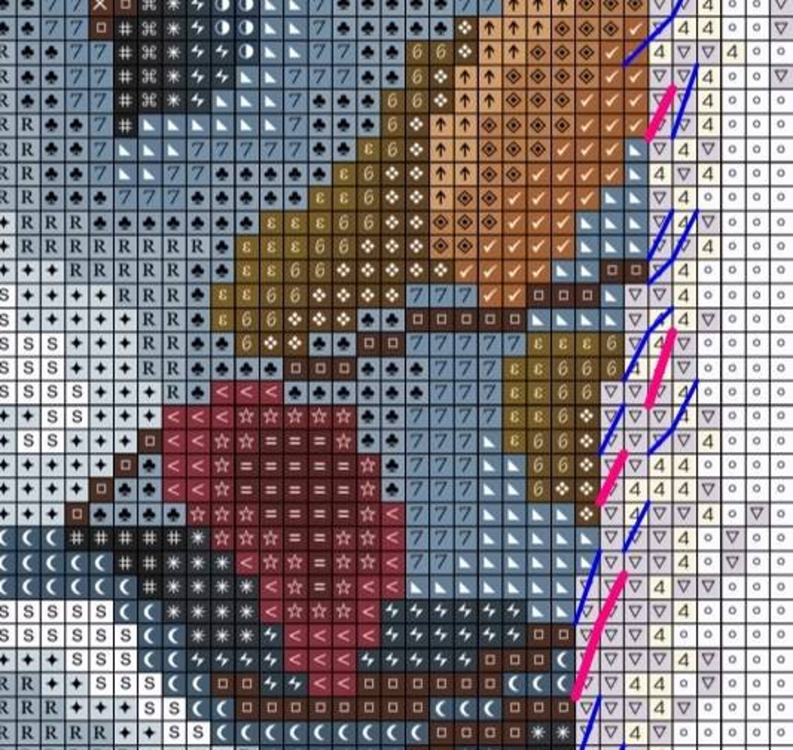 Stoat in Winter Counted Crosss Stitch Pattern Stoat | Etsy